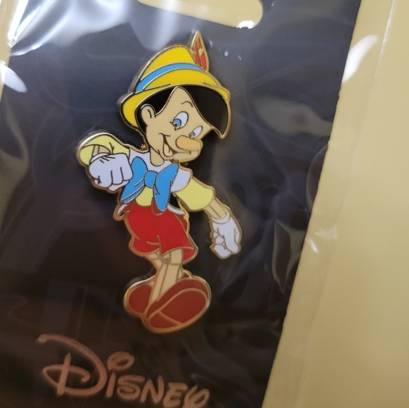 Disney | Accessories | Pinocchio Enamel Pin Disney 5 Inch Tall Limited ...